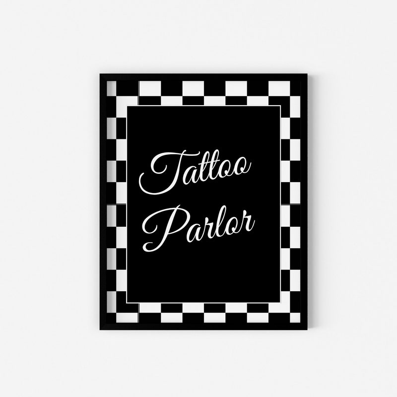 Tattoo Parlor Game - Etsy