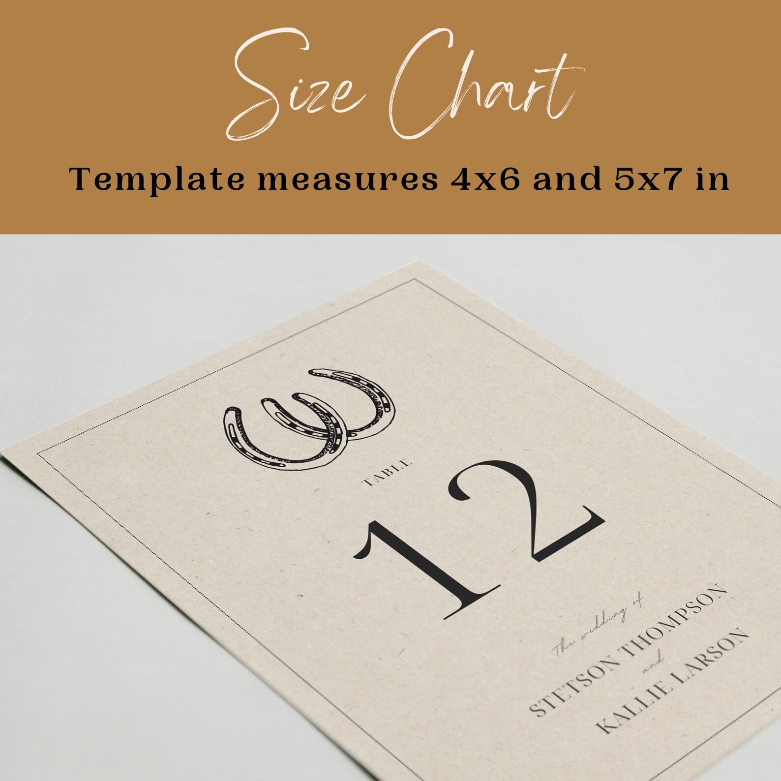 Editable Western Wedding Table Numbers Southwestern Wedding Table Decor ...