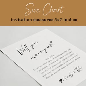 Editable Wedding Officiant Proposal Card Photo Will You Be Our ...