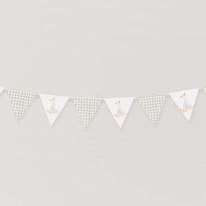 Printable Silly Goose Birthday Banner Neutral Goose Theme Decor 1st ...