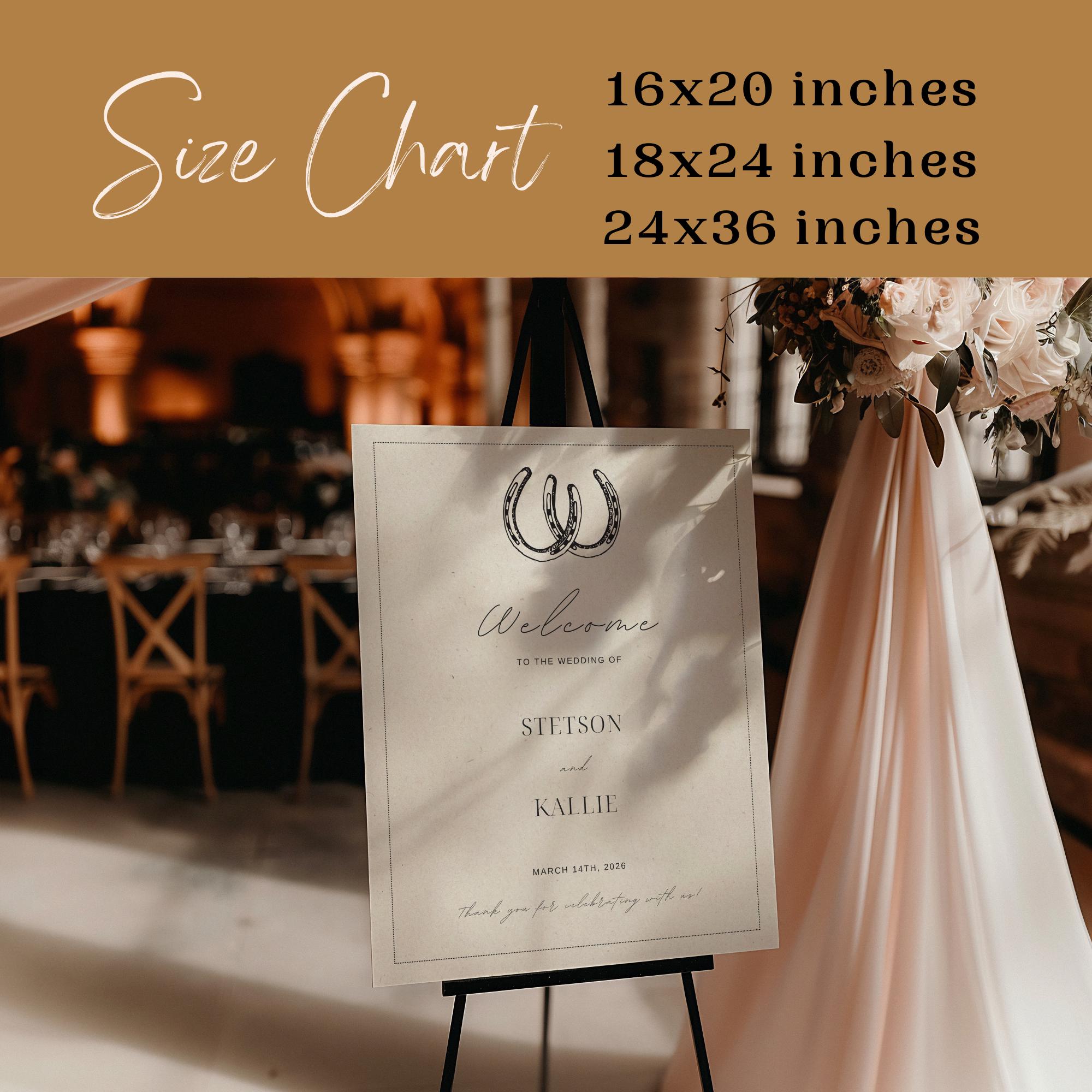 Editable Western Wedding Welcome Sign Template Desert Wedding Decor ...
