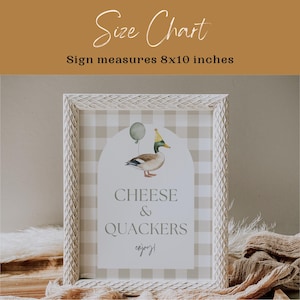 Printable One Lucky Duck Birthday Party Sign Mallard Duck 1st Birthday ...