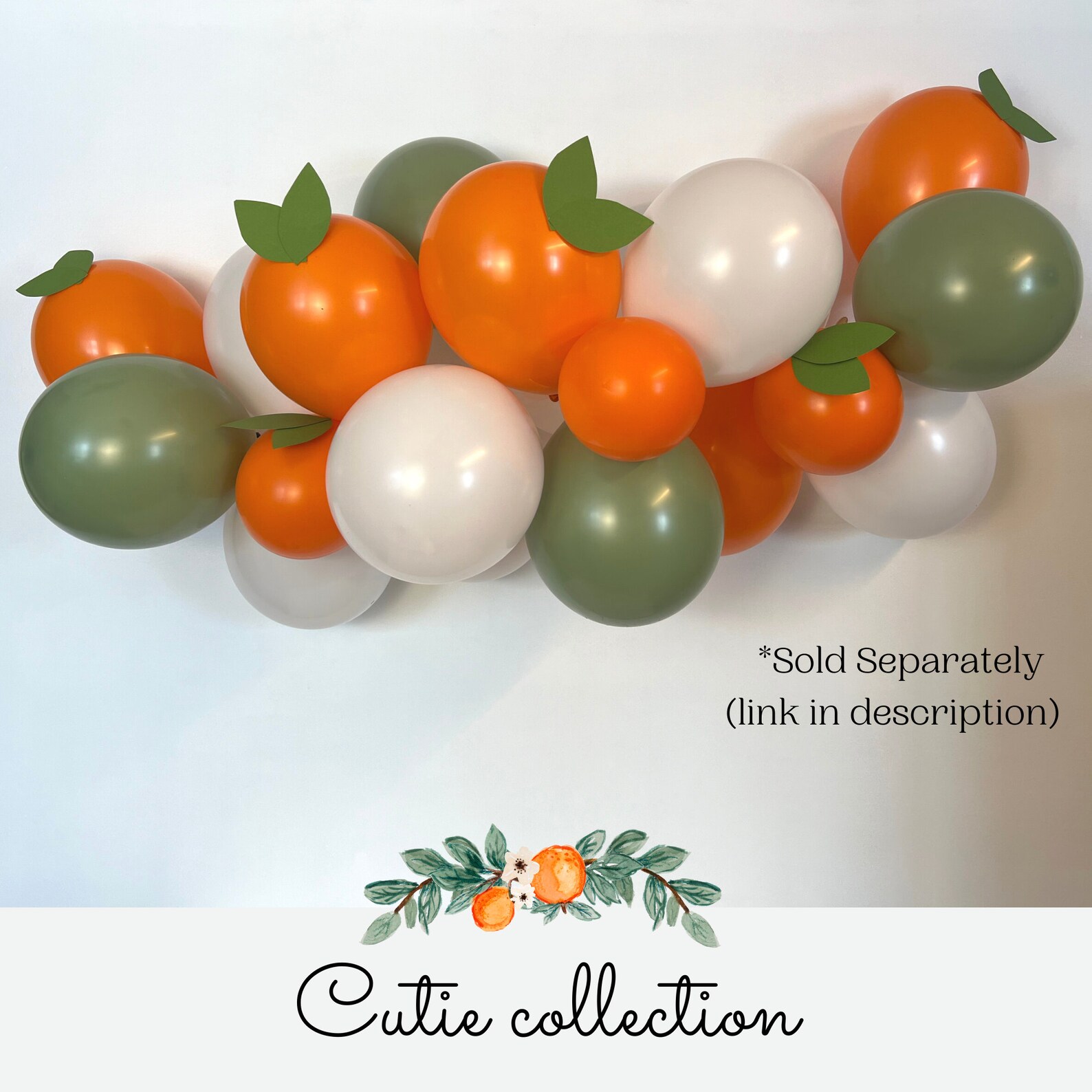 Editable Citrus Welcome Sign Template Canva Cutie Baby Shower Decor ...