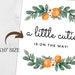 Cutie Baby Shower Table Decor Cute Printable Baby Shower Sign Cutie ...