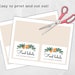 Editable Little Cutie Baby Shower Food Labels Instant - Etsy
