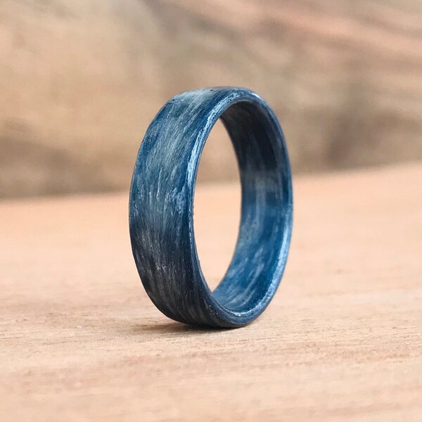 Wood Wedding Band - Etsy