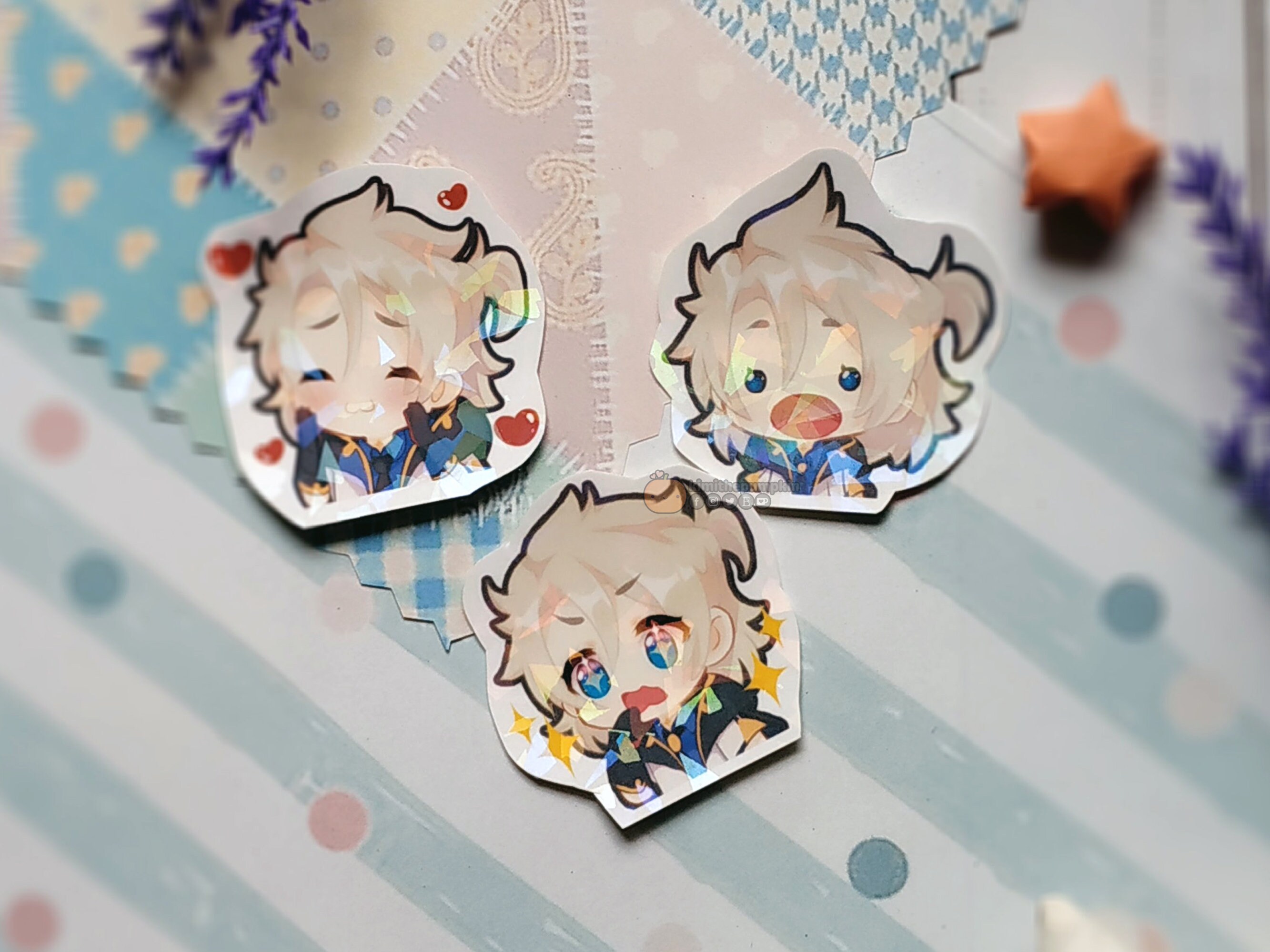 Albedo Sticker Set / Genshin Impact Stationery Bundle / Aôbedo - Etsy ...