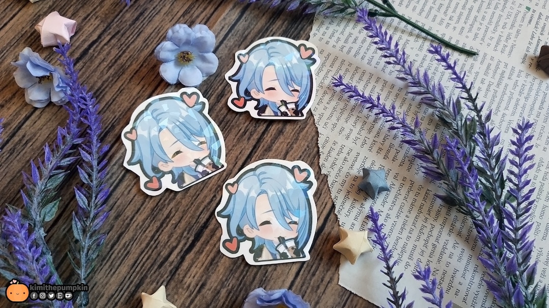 Kamisato Ayato Sticker / Genshin Impact Holographic Stickers / Ayato ...