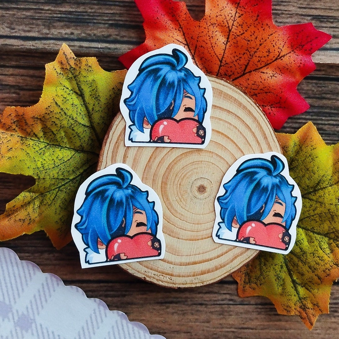 Kaeya Sticker / Genshin Impact Stationery / Frosted Sticker / Kaeya ...