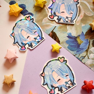 Kamisato Ayato Sticker / Genshin Impact Holographic Stickers / Ayato ...
