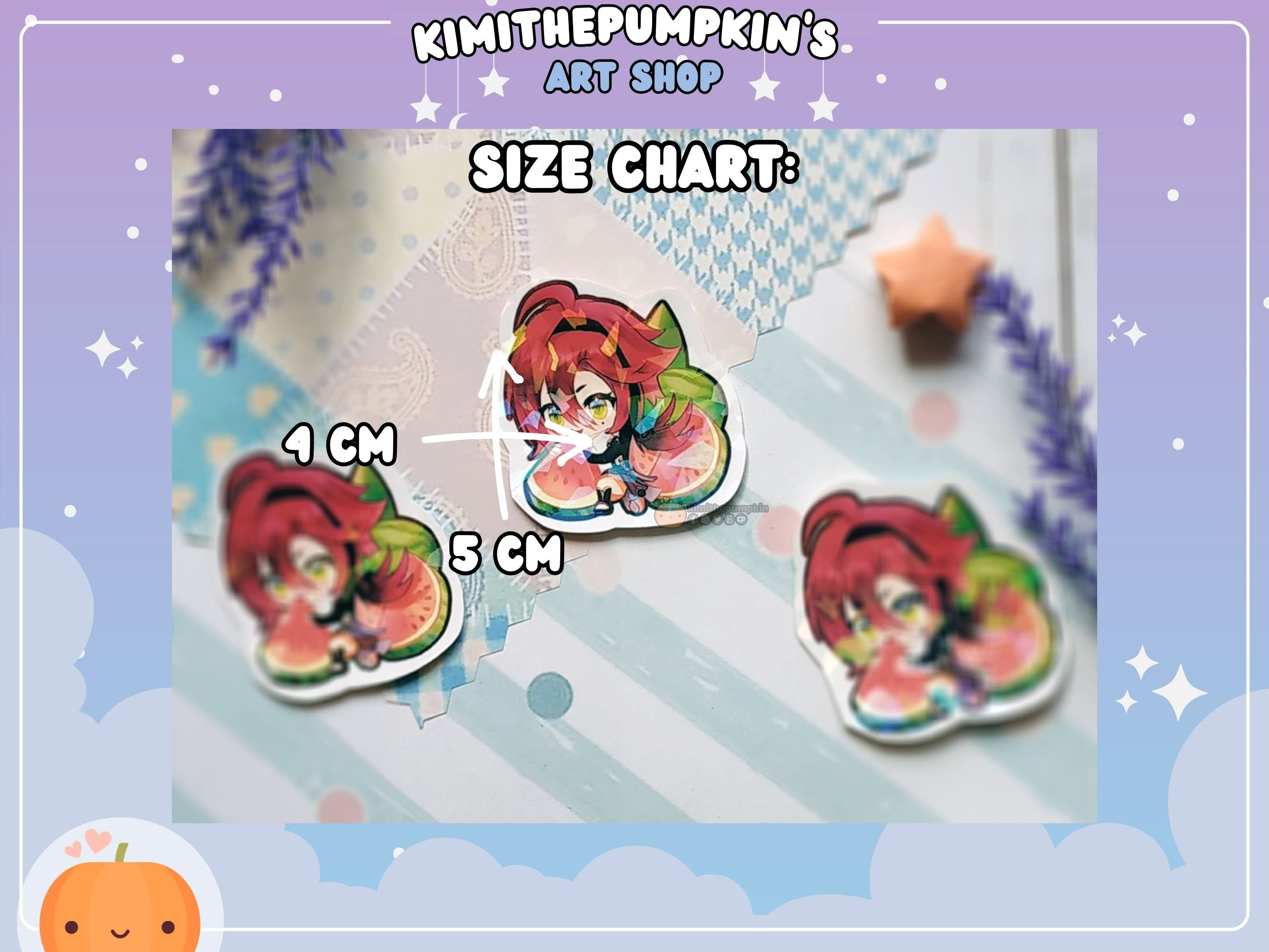 Shikanoin Heizou Sticker / Genshin Impact Stationery / Melon - Etsy