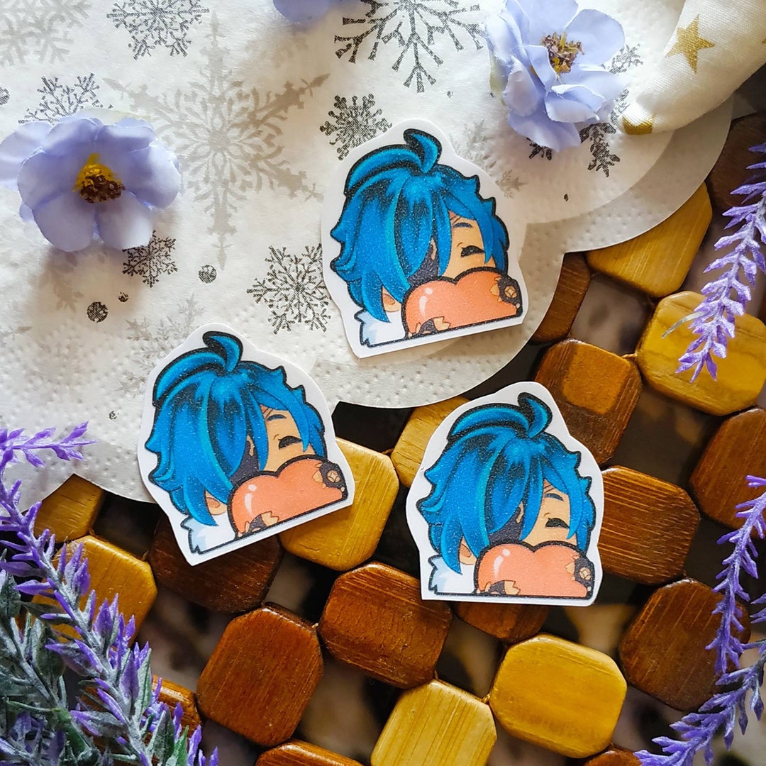 Kaeya Sticker / Genshin Impact Stationery / Cute Anime - Etsy