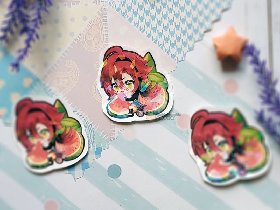 Shikanoin Heizou Sticker / Genshin Impact Stationery / Melon - Etsy