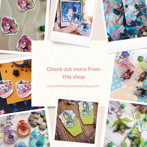 Genshin Impact Christmas Stocking Stickers With Fontaine Characters ...