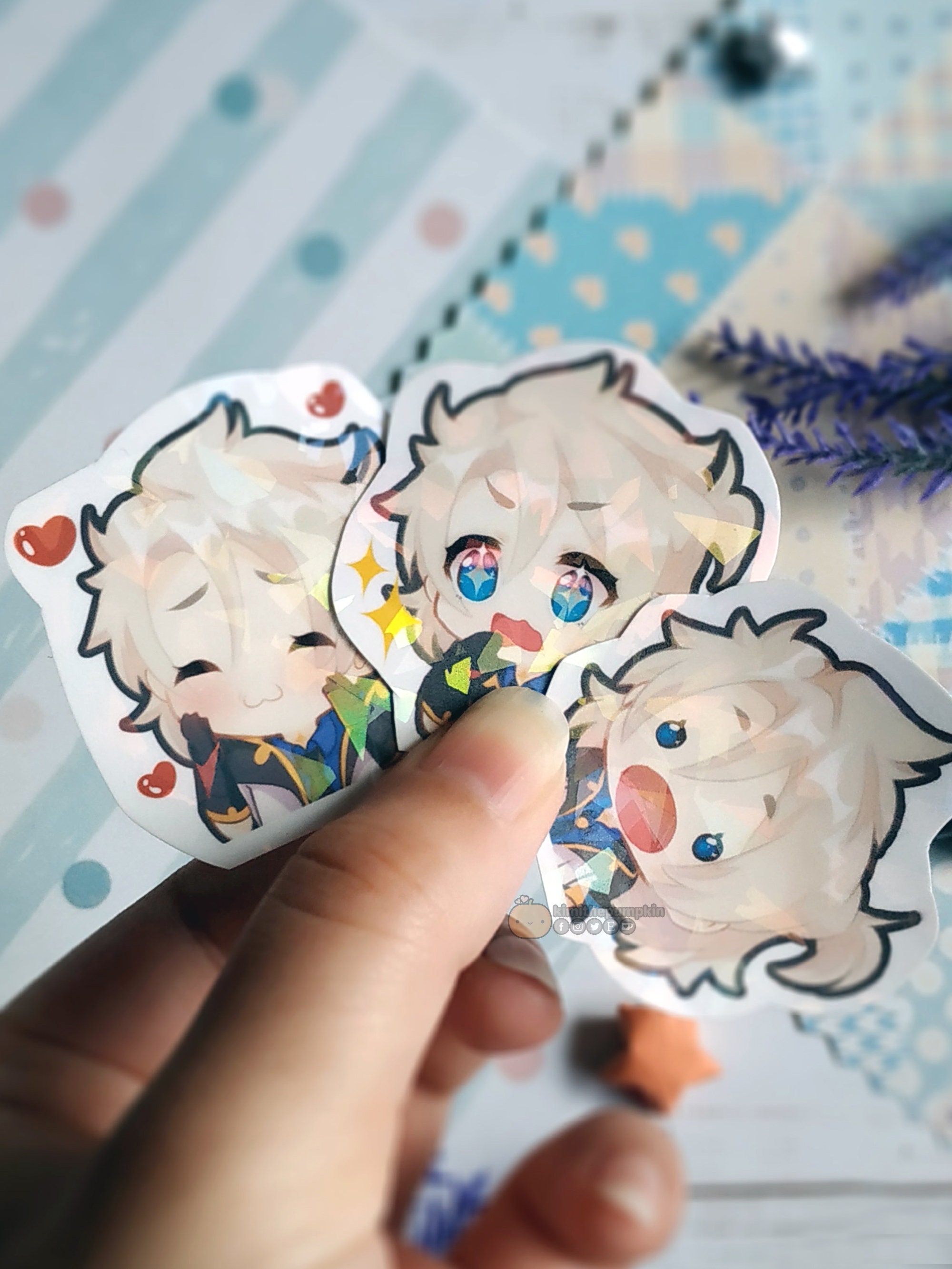 Albedo Sticker Set / Genshin Impact Stationery Bundle / Aôbedo - Etsy ...