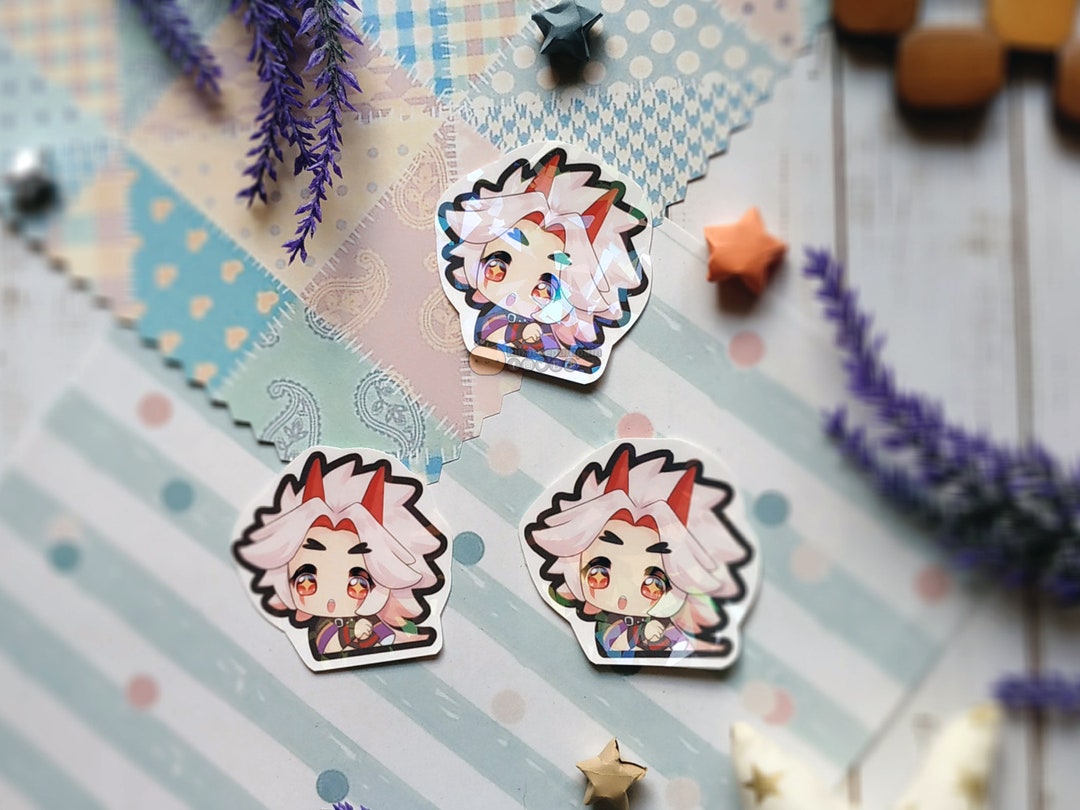 Arataki Itto Sticker / Genshin Impact Stationery - Etsy