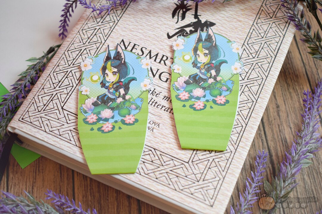 Tighnari Magnetic Bookmark / Genshin Impact Bookmarks / Tighnari Book ...