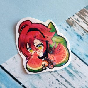 Shikanoin Heizou Sticker / Genshin Impact Stationery / Melon - Etsy