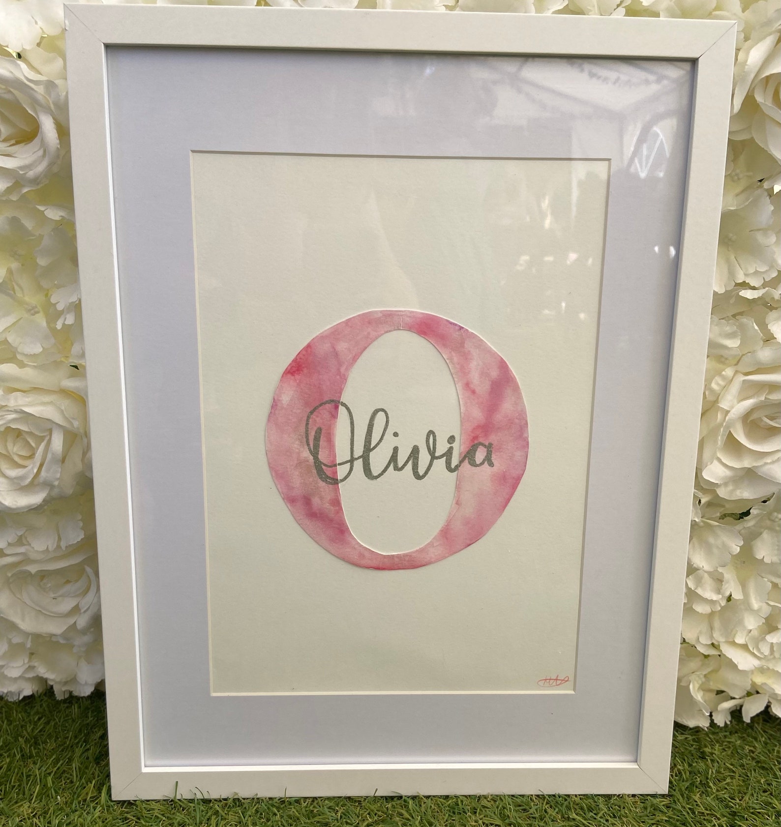 Framed A4 Personalised Name Print - Etsy Canada