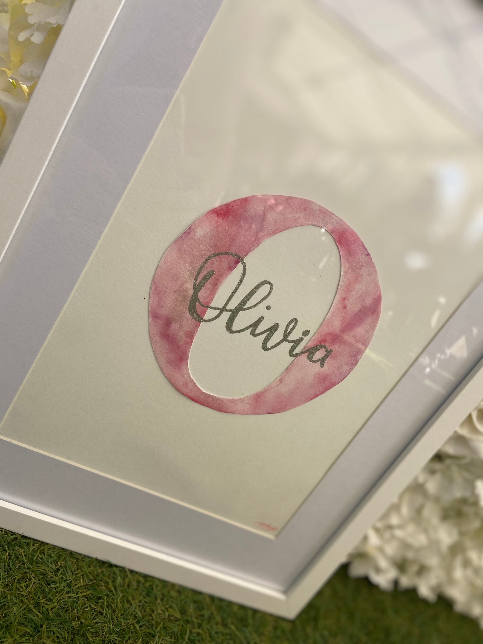 Framed A4 Personalised Name Print - Etsy Canada