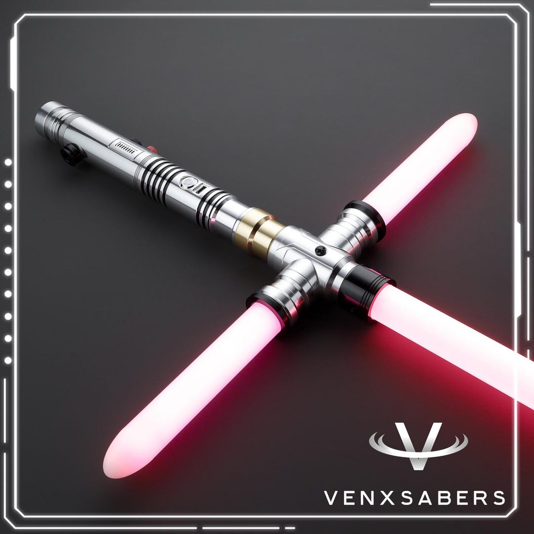 Ancient Crossguard Three Blade Lightsaber - Etsy
