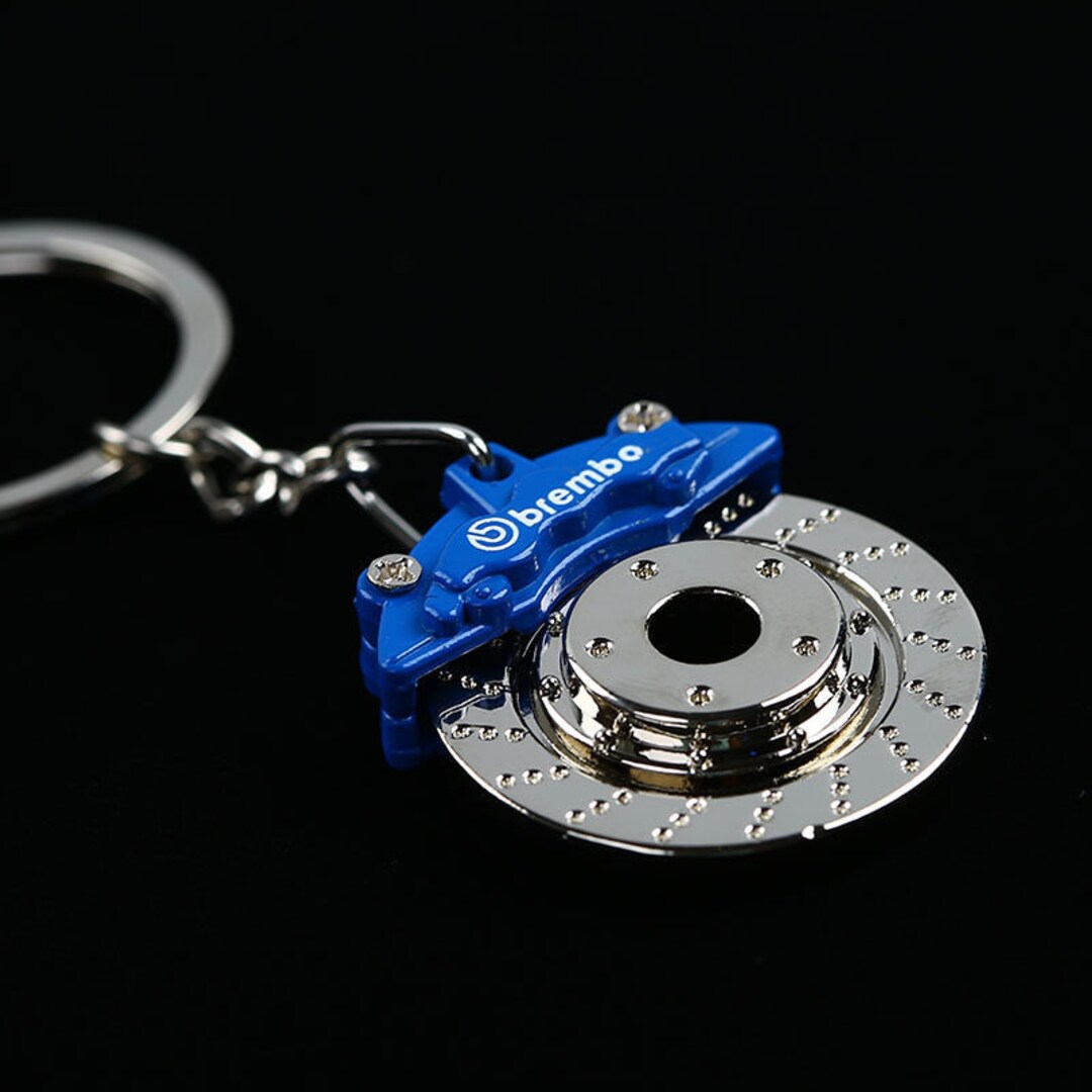 Car Keychain Multi-color for Keys Metal Wheel Brake Disc Key - Etsy