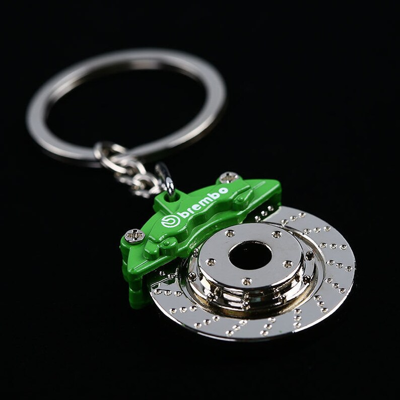 Car Keychain Multi-color for Keys Metal Wheel Brake Disc Key - Etsy