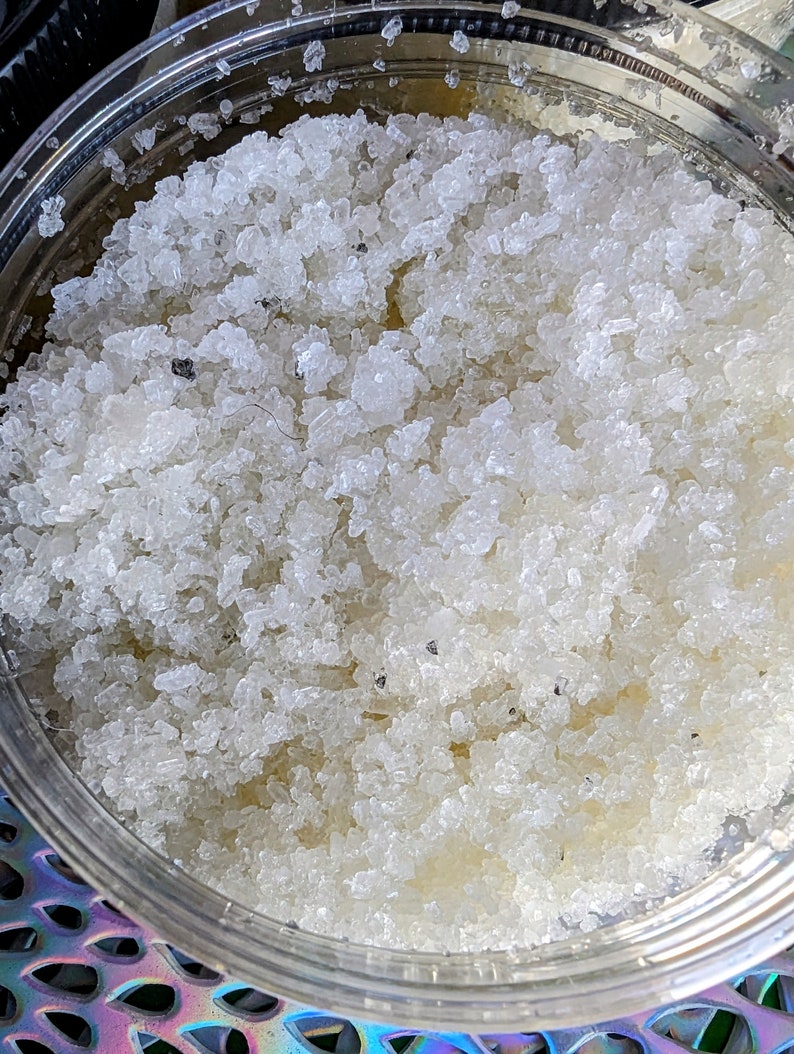 Sea Salt Scrub, Sea Salt and Orchid, Salt Scrub for Body, Exfoliating ...