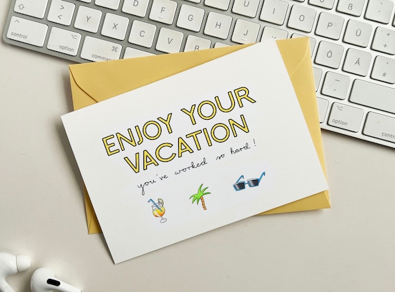 E Cards Co Worker Vacation