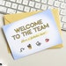 Fun Welcome Greeting Card for New Hires and Starters in Your Team ...
