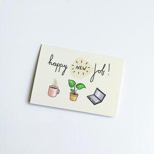 Fun Happy New Job Greeting Card - Promotion, New Hire, Internal Move or ...