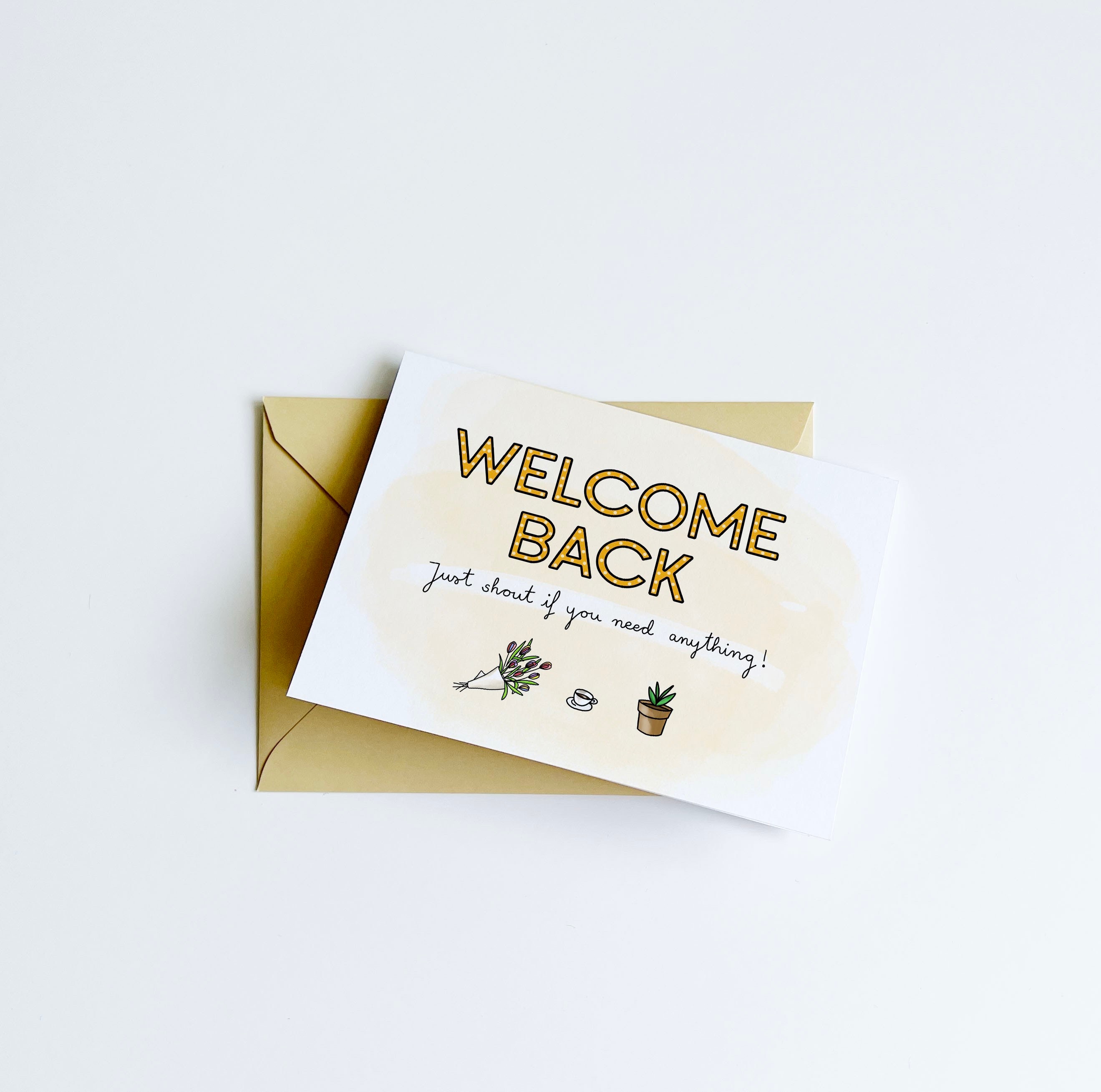 Willkommen Zurück Karte für KollegIn oder Mitarbeiter | Etsy