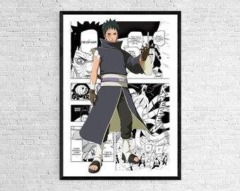 Uchiha Obito Poster | Etsy