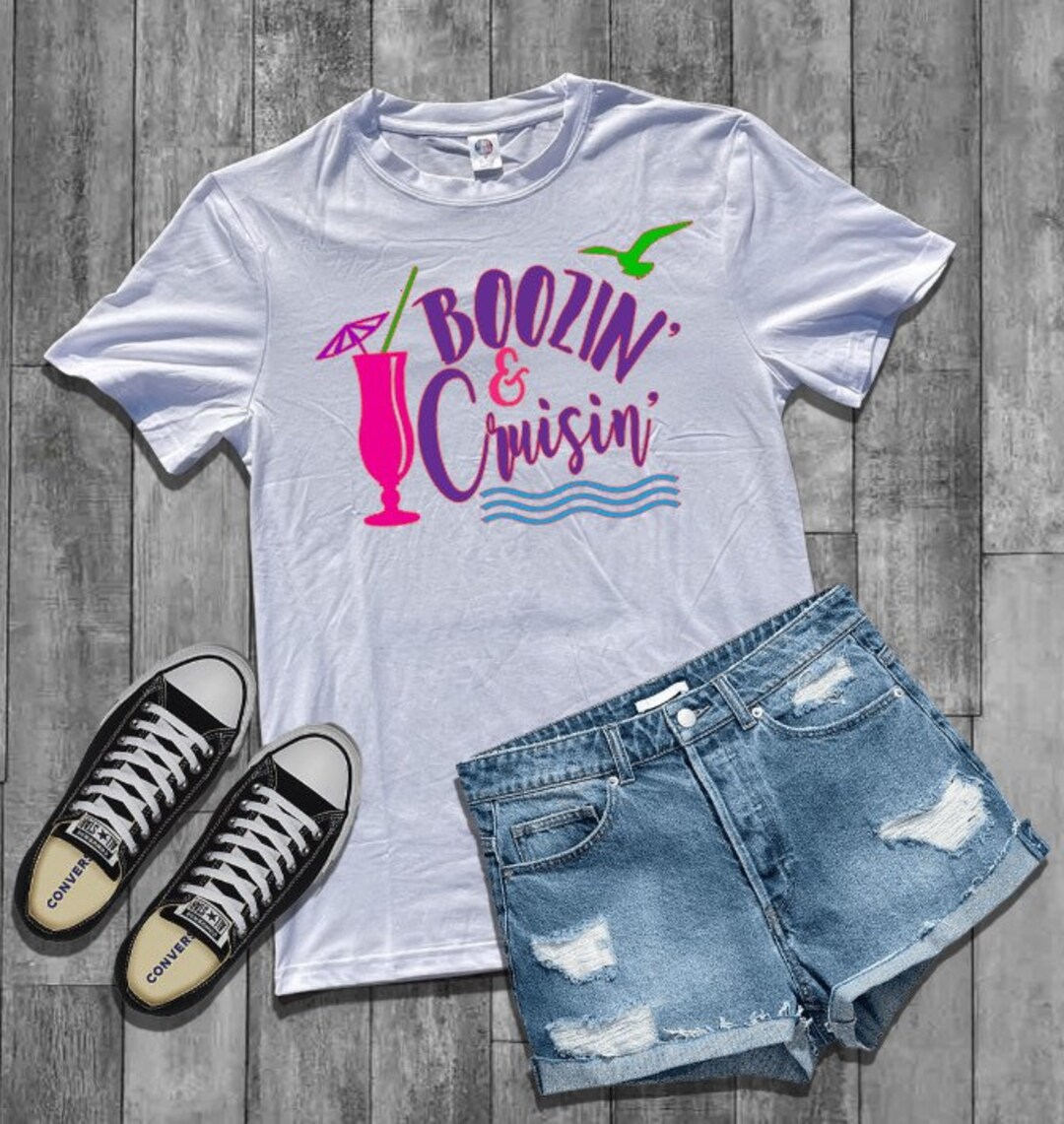 Boozin Cruisin Shirt - Etsy