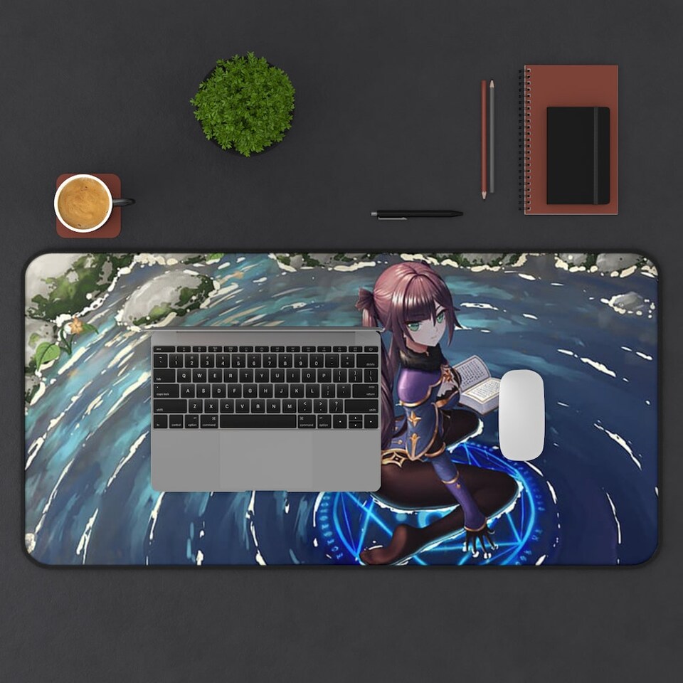 Genshin Impact Mouse Pad Desk Mat | Anime Desk Mat Waifu sold by Irina ...