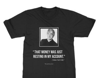 Father Ted Bishop Brennan Watercolour Painting Classic Adult T-shirt ...