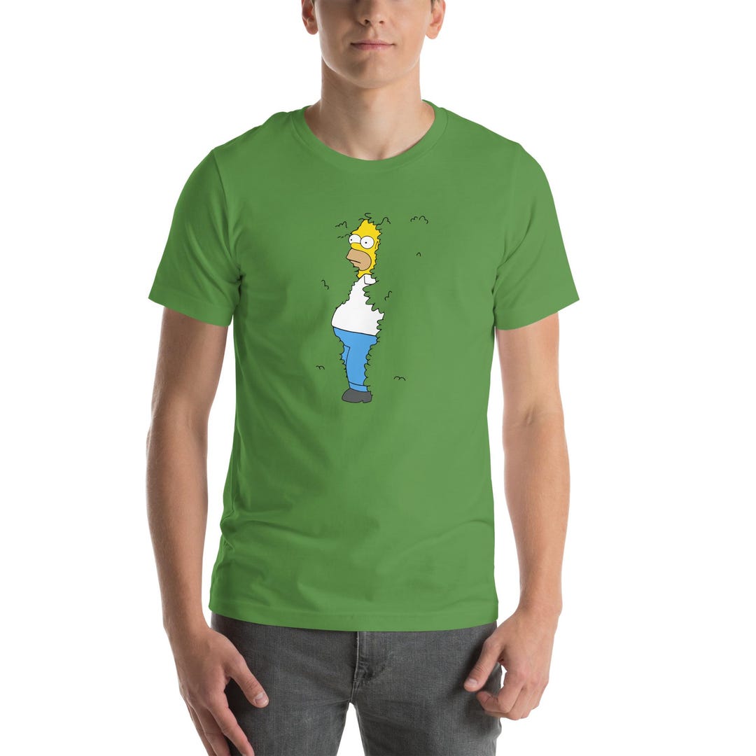Homer Walking Backwards Meme Softstyle Adult T-shirt - Etsy