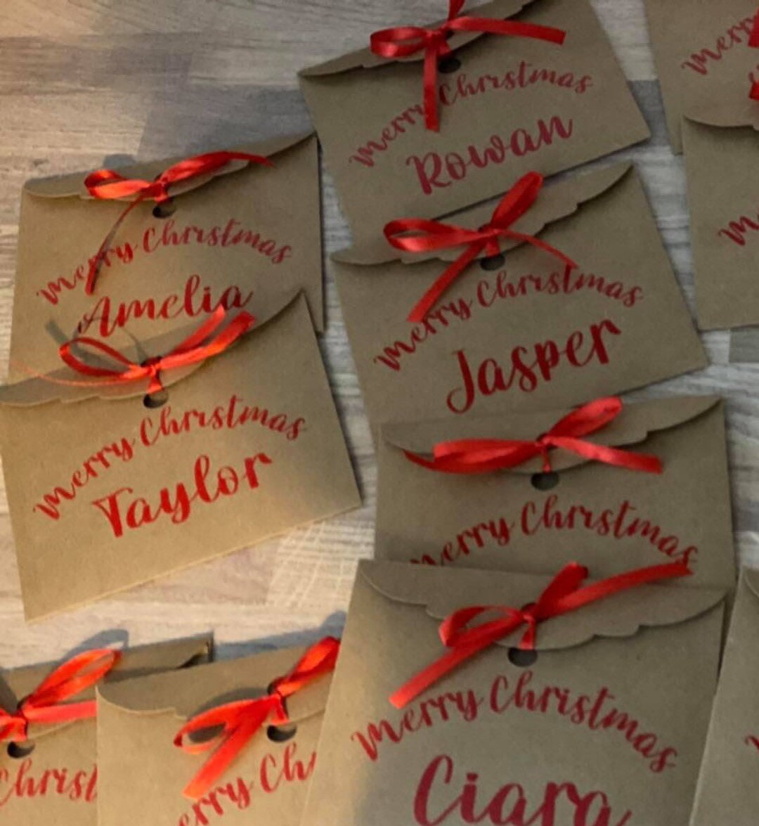 Personalised Gift Envelope Money Wallet Christmas Gift - Etsy UK