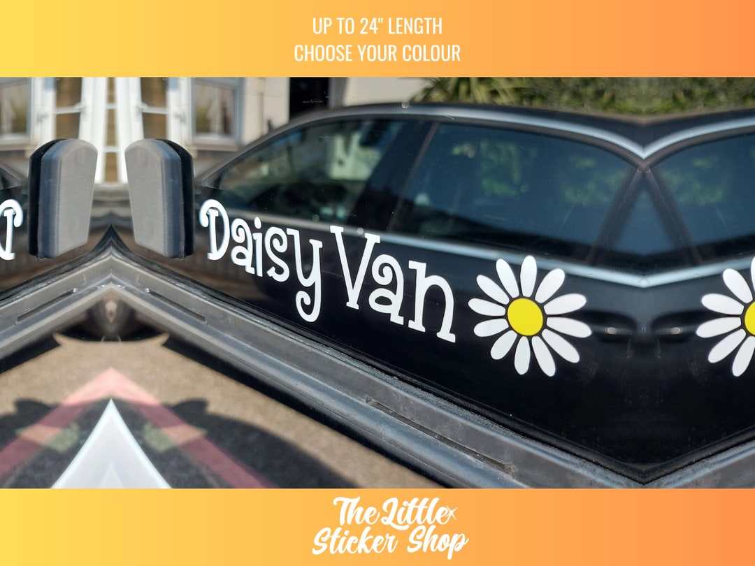 Van Name Vinyl Decal | Personalised Van Vinyl Decal, Vanlife Vinyl ...