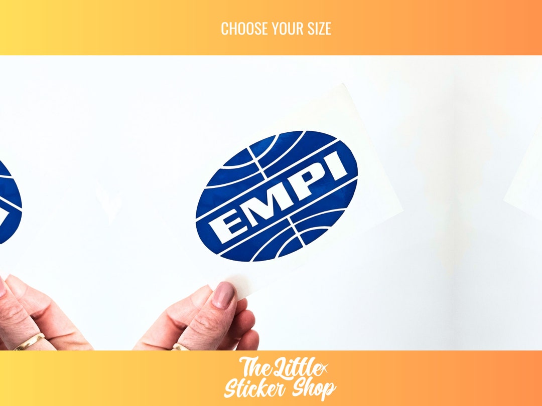 Empi Vinyl Decal Van Decal, Car Decal, Car Sticker, Vanlife Decal, Empi ...