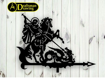 Saint George Vector - Etsy