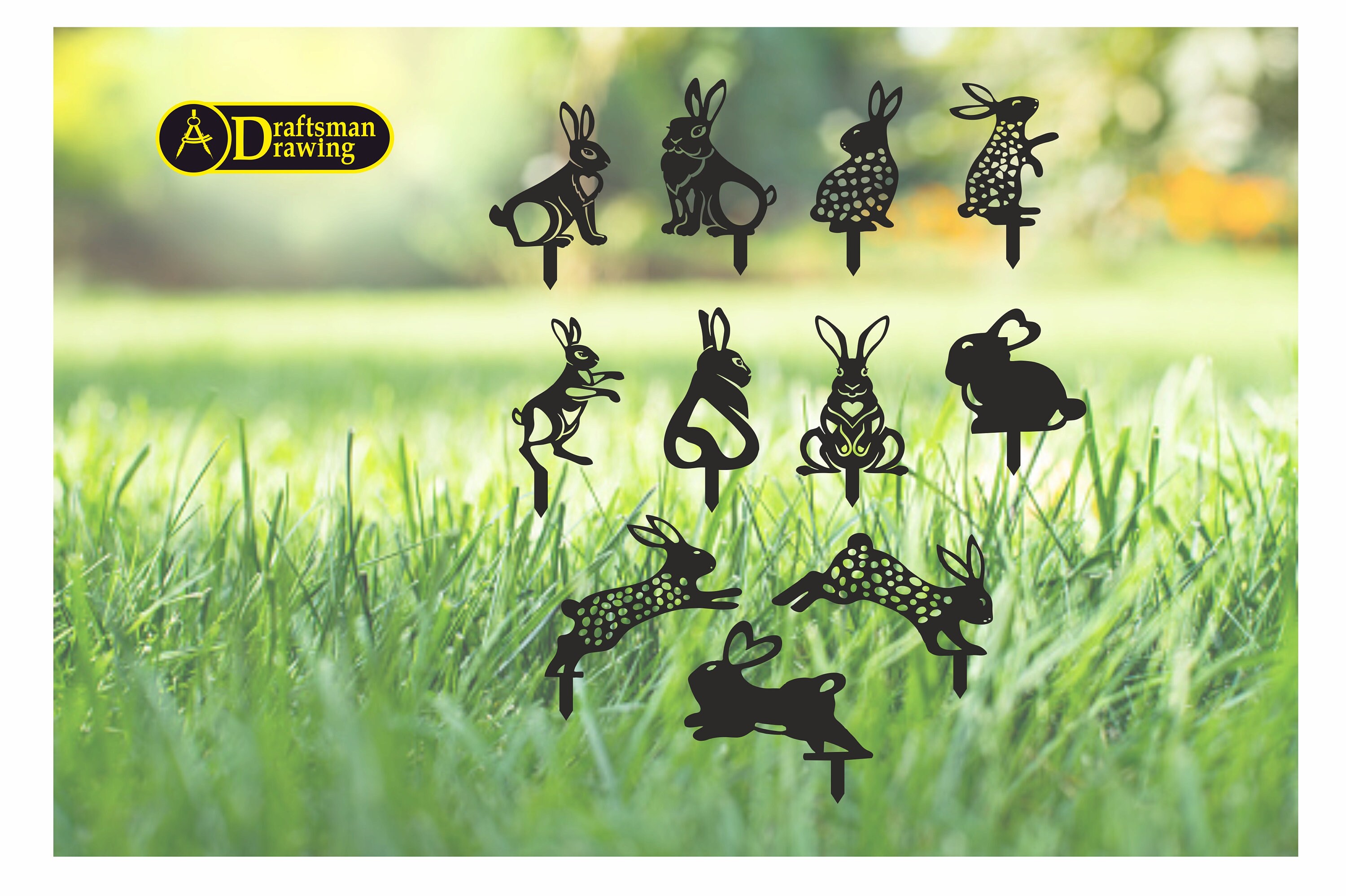 Garden Stakes Bundle (170 + Pcs ) High Quality Vector Drawing File for ...