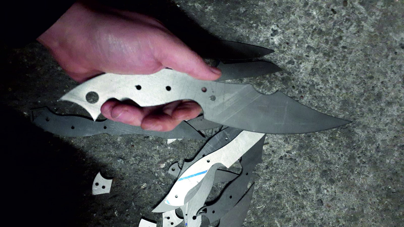 100 Knife Blanks, Laser Cut Templates (dxf, Dwg, Svg, Ai, Cdr) - Etsy