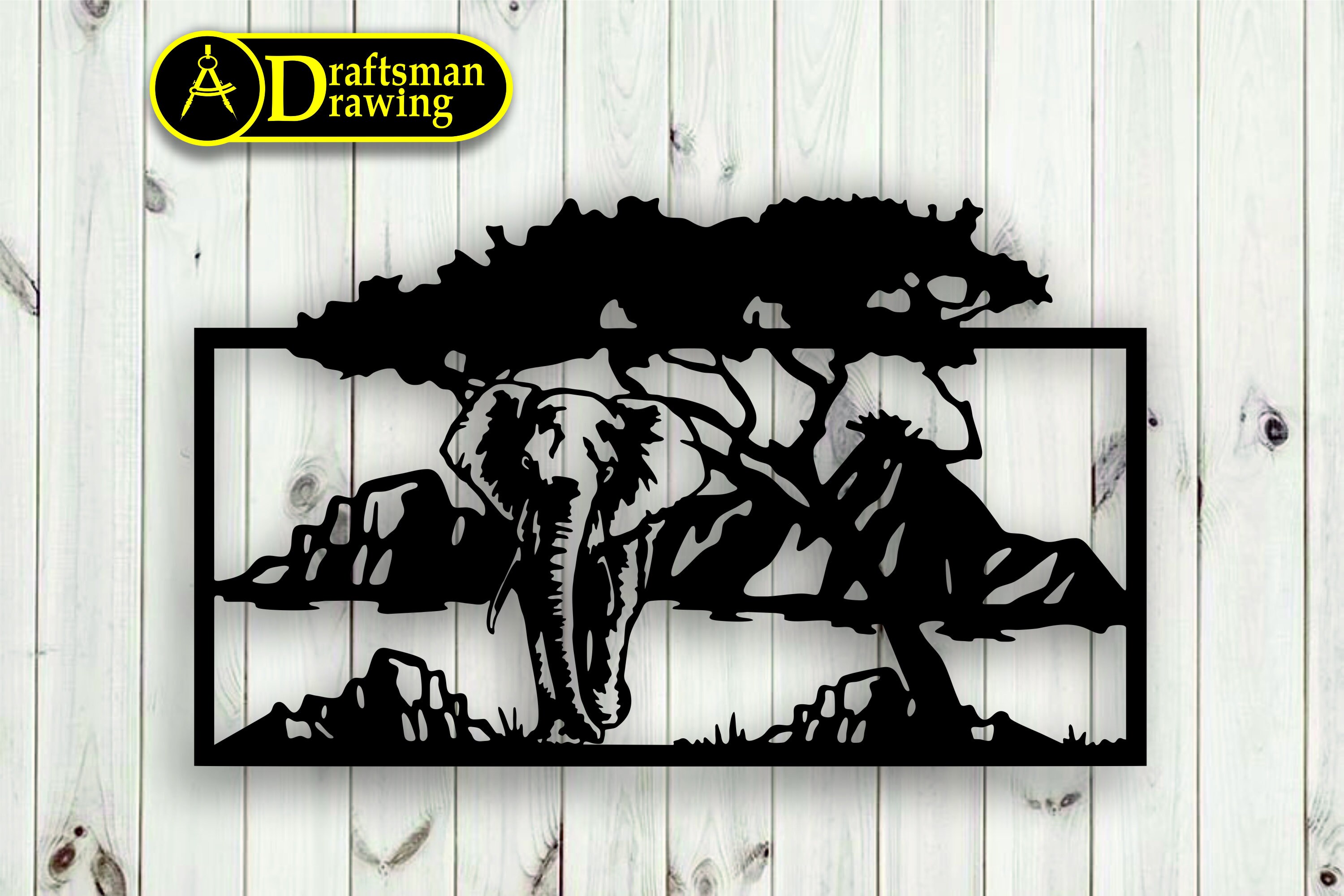 Wall Art Collection Drawing File for CNC Laser Plasma - Etsy