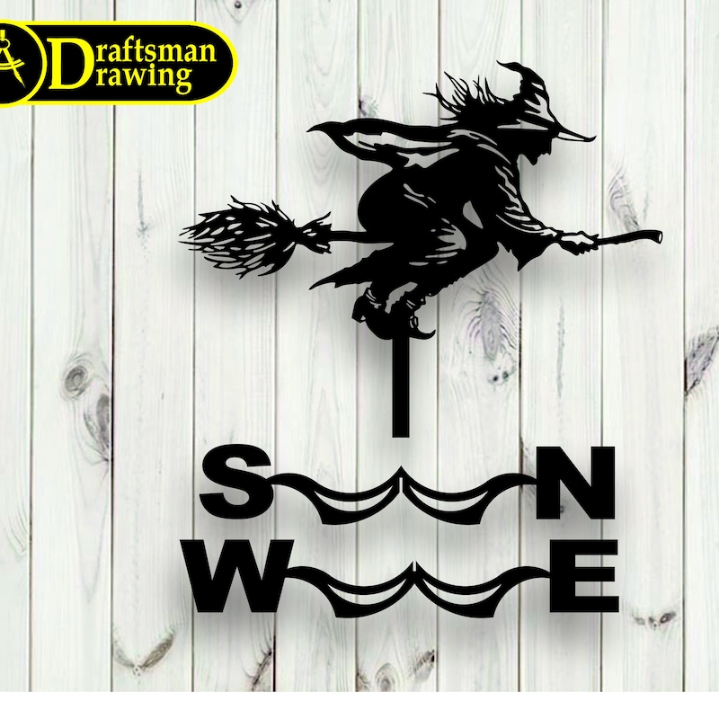 Witch Weathervane - Etsy UK