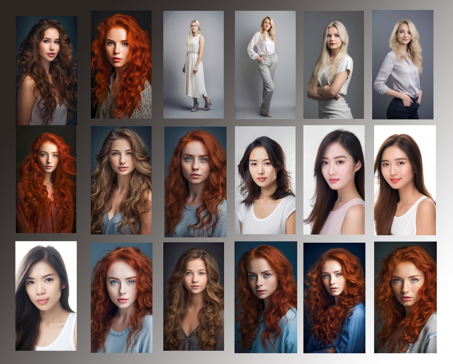 Stock Lady Models Portraits Overlays Beautiful Ladies Photoshop Photo ...