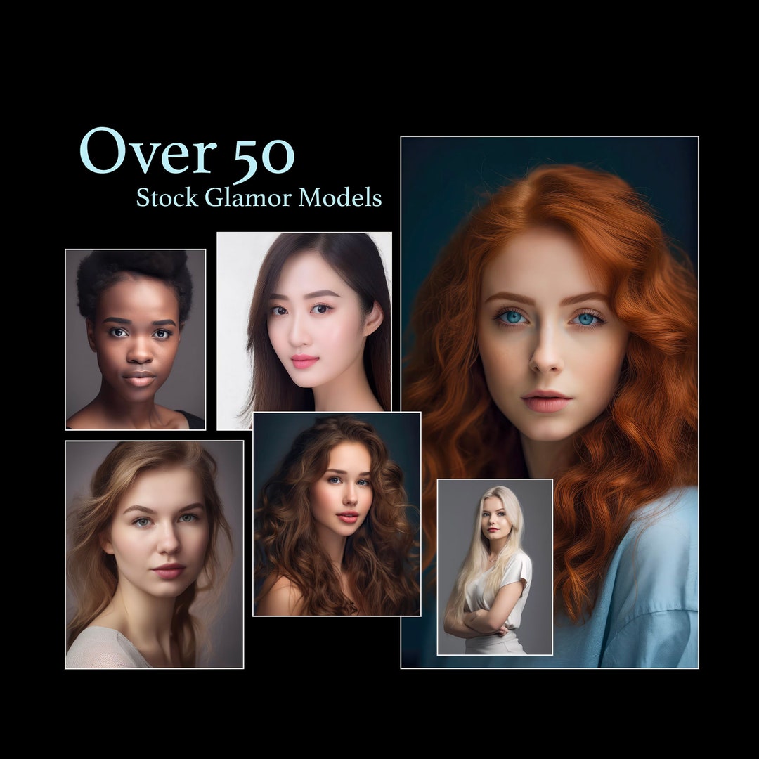 Stock Lady Models Portraits Overlays Beautiful Ladies Photoshop Photo ...