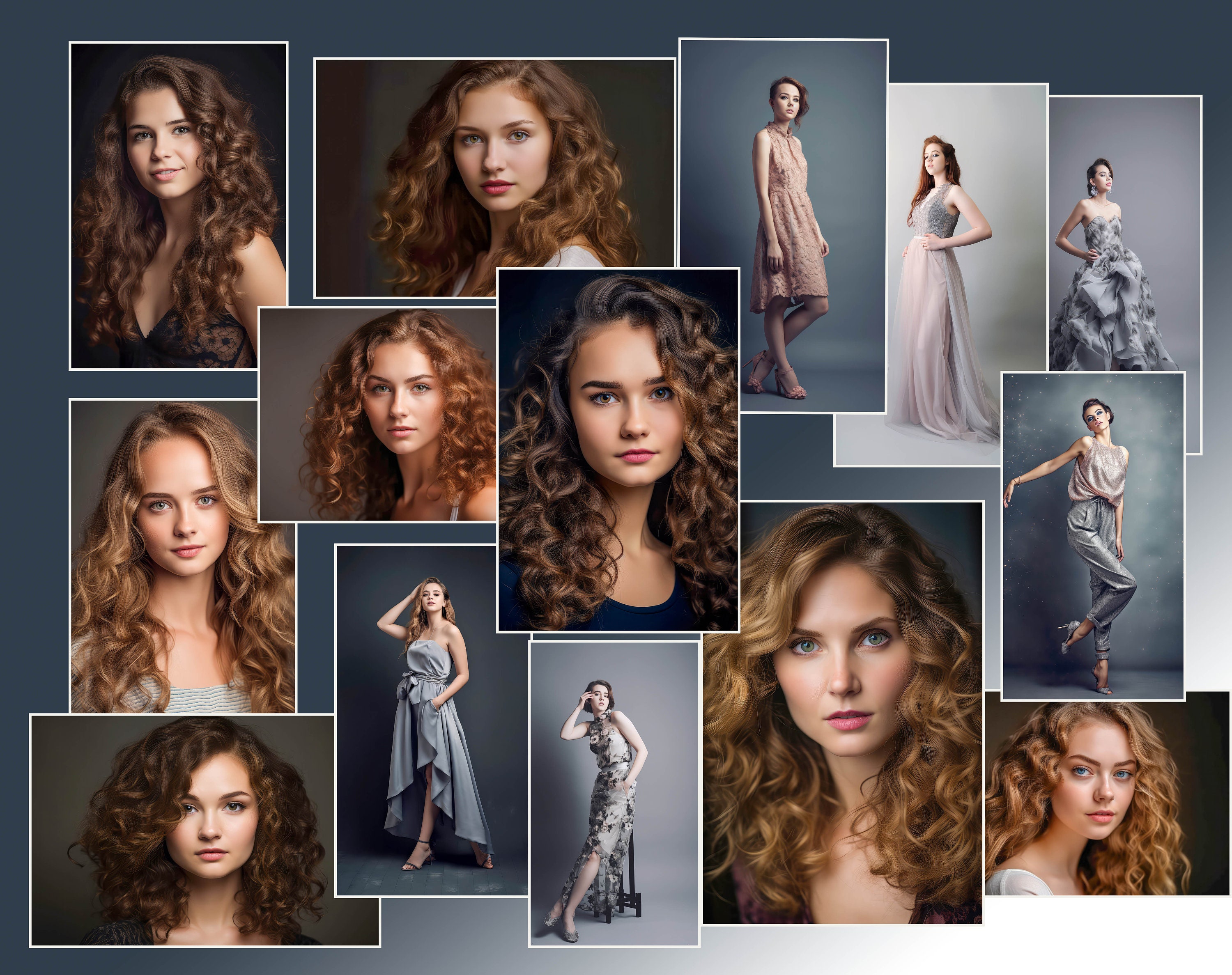 Stock Lady Models Portraits Overlays Beautiful Ladies Photoshop Photo ...