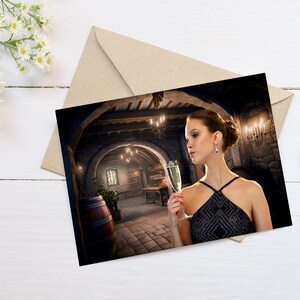 Wine Cellar and Winery Portrait Background Digital Photography ...