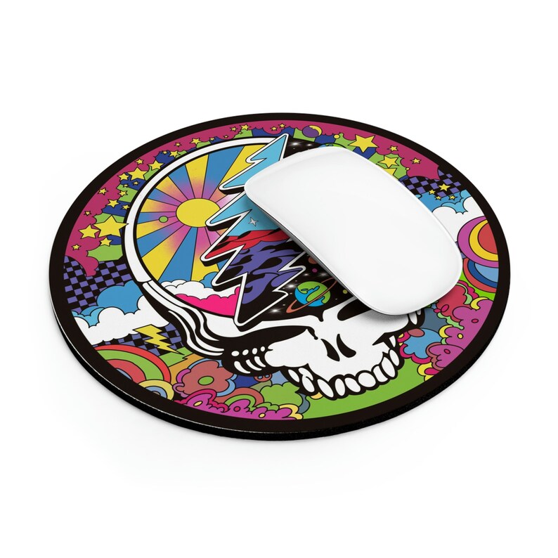 Grateful Dead Grateful Dead Mouse Pad Vintage Music Mouse Pad Jerry ...